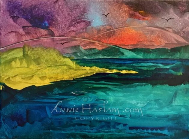 Annie Haslam Original Art - Annie Haslam